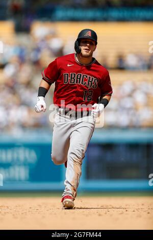 Arizona Diamondbacks Daulton Varsho Hits An Rbi Single During The 10th