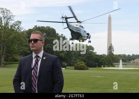 US President Joe Biden departs after delivering the State of the Union ...