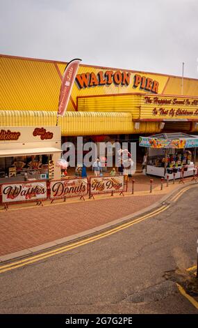 Walton on the Naze Pier, Essex, England, UK Stock Photo - Alamy