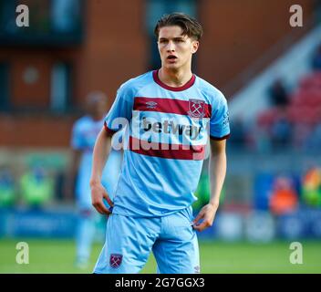 West Ham United's Freddie Potts during Friendly between Leyton Orient ...