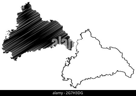 Cham district (Federal Republic of Germany, rural district Upper ...