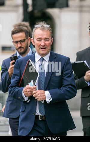 WESTMINSTER LONDON 14 July 2021. Simon Hart, Secretary of State for ...