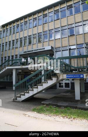 Cheltenham Magistrates' Court House Stock Photo - Alamy