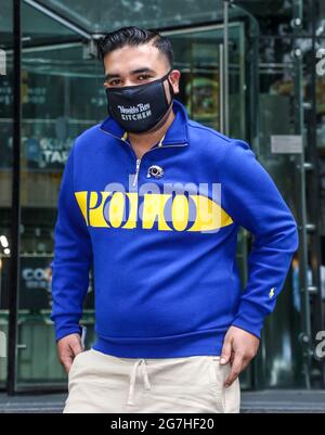 London, UK. 13th July, 2021. a New Zealand delegation, led by HIS ...