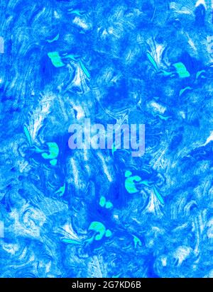 .Traditional art of Ebru marbling. Abstract marbling floral pattern for ...