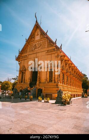 Wat Phra Sri Arn temple in Ratchaburi, Thailand. High quality photo ...