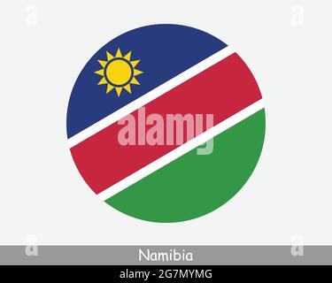 Flag of Namibia. Namibian national banner and patriotic symbol ...
