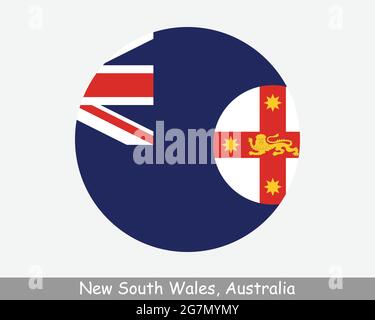 New South Wales Australia Flag. Flag of NSW, AU. Australian State ...