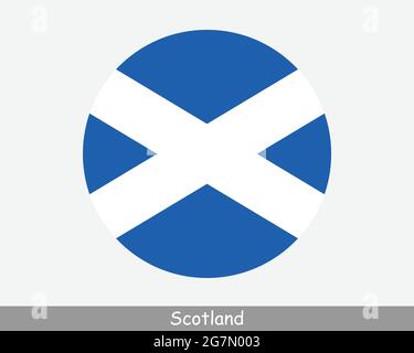 Flag of Scotland. Scottish national symbol in official colors. Template ...