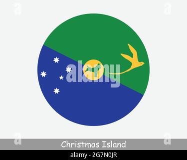 Territory of Christmas Island, Australian external territory flag and ...