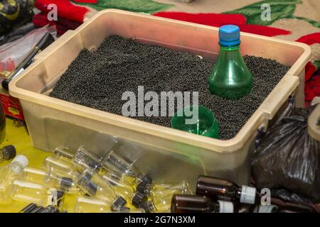 Pellets of Ephadra and plant that contains ephedrine and ...