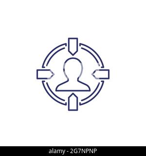 customer centricity vector icon isolated on transparent background ...
