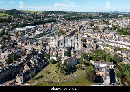 The Scottish Borders town of Hawick Stock Photo - Alamy