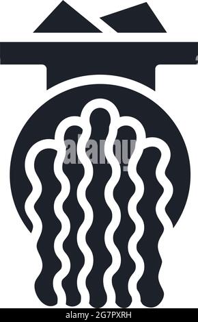 Mince icon. Mincemeat, forcemeat, minced meat illustration. Vector ...