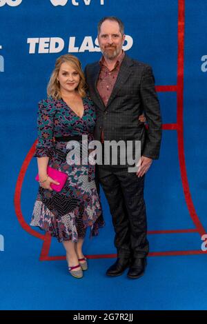 Brendan Hunt attends the "Ted Lasso" - Season 3 Premiere Stock Photo ...