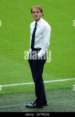 Manager of Italy, Roberto Mancini - Spain v Italy, UEFA Nations League ...