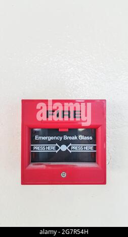 fire alarm break glass fireman fire 999 fire engine bell smoke panic ...