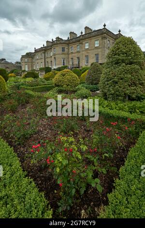 Manderston House, a stately Home in the Scottish Borders Stock Photo ...
