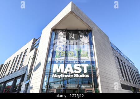 Mast Mayflower Studios, a theatre in Southampton, UK Stock Photo - Alamy
