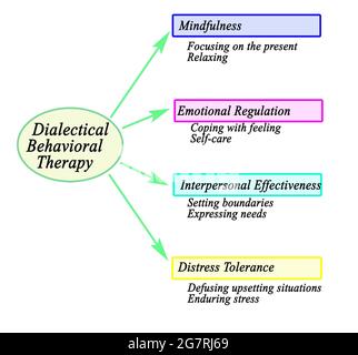 Components of Dialectical Behavioral Therapy Stock Photo - Alamy