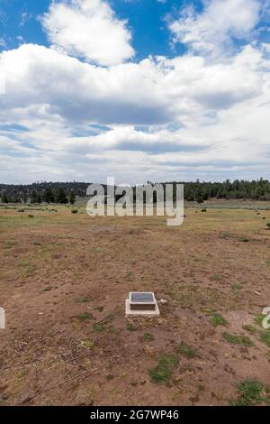 Dulce, New Mexico - The site of Project Gasbuggy, a 1967 nuclear ...