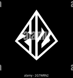 ZK, KZ Abstract Letters Logo Monogram Stock Vector Image & Art - Alamy