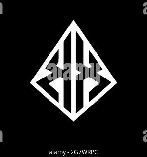 XK logo letters monogram with prisma shape design template vector icon ...