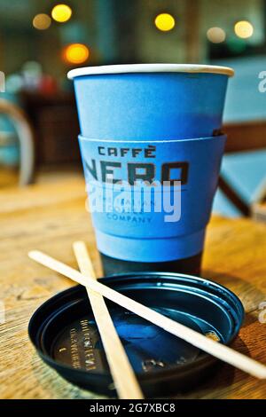 Caffe Nero take away cup Stock Photo - Alamy