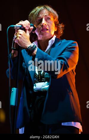 Italy. 16th July, 2020. Gianna Nannini, Italian rocker perform this ...
