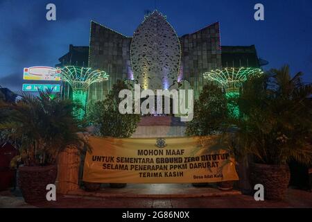 Ground Zero Monument (Bali Bombing Memorial) in Kuta, Bali, Indonesia ...