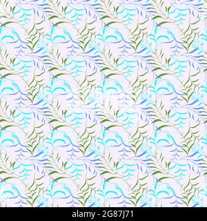 Seamless pattern Motifs scattered random vector texture Stock Photo - Alamy