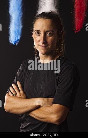Manon Audinet, catégorie Nacra portrait, studio Équipe de France de ...