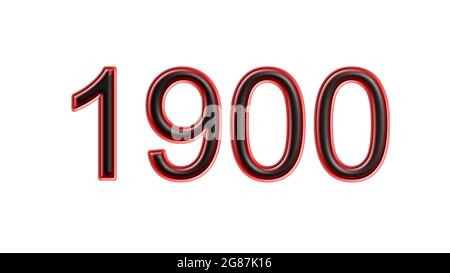 Calendar of year 1900 Stock Photo - Alamy