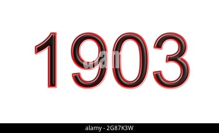 Calendar of year 1903 Stock Photo - Alamy