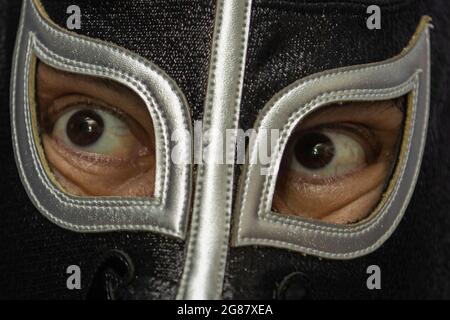 Mexico City, Mexico, July 17, 2021: Wrestling legend 'El Rayo de ...