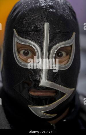 Mexico City, Mexico, July 17, 2021: Wrestling legend 'El Rayo de ...