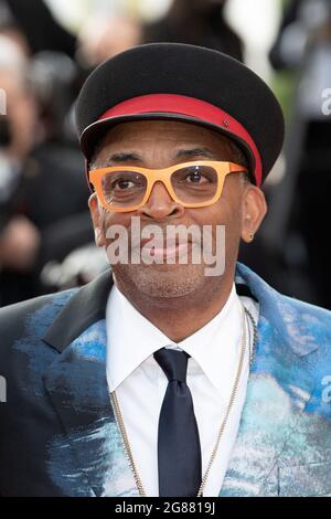 Spike Lee attends the closing ceremony of the 74th Annual Cannes Film ...
