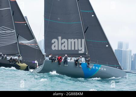 The sailboat Vesper Stock Photo - Alamy
