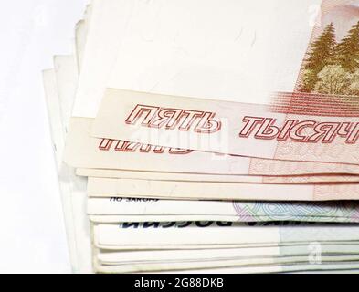 stack of bond 5000 and 1000 Stock Photo - Alamy