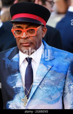 Spike Lee attends the closing ceremony of the 74th Annual Cannes Film ...