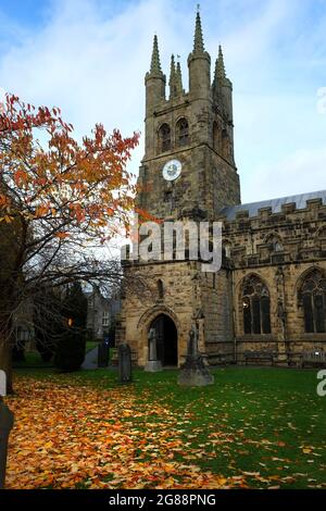 Tideswell church of Saint John the Baptist known as the cathedral of ...