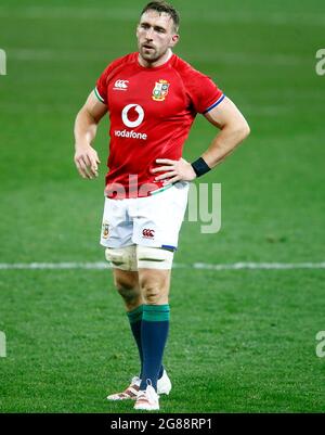 British and Irish Lions Jack Conan during a press conference at ...