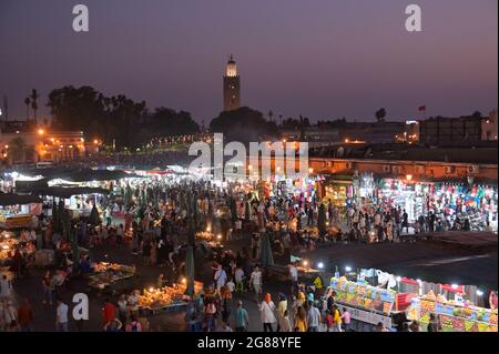 Chleuh dancing-boys, Djemaa el Fna, Jamaa el Fna, main square of ...
