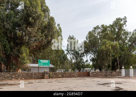 WILLOWMORE, SOUTH AFRICA - APRIL 21, 2021: A view of Willowmore in the ...