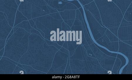 Urban vector city map of Kawasaki, Japan Stock Vector Image & Art - Alamy