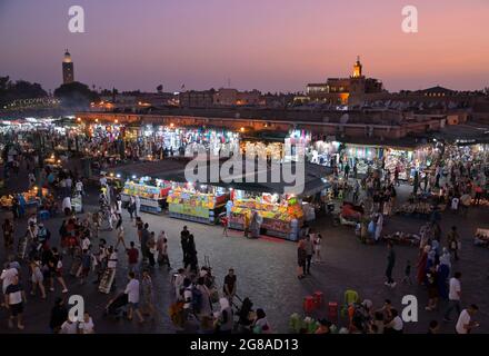 Chleuh dancing-boys, Djemaa el Fna, Jamaa el Fna, main square of ...