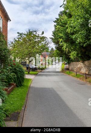 Street views in the Worcestershire village of Pebworth Stock Photo - Alamy