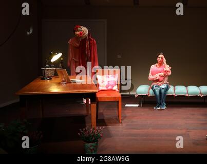 Alexandra Kamp und Ronald Spiess bei dem Schauspiel „GUT GEGEN NORDWIND ...