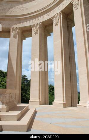 us war memorial at montsec hill in lorraine (france Stock Photo - Alamy
