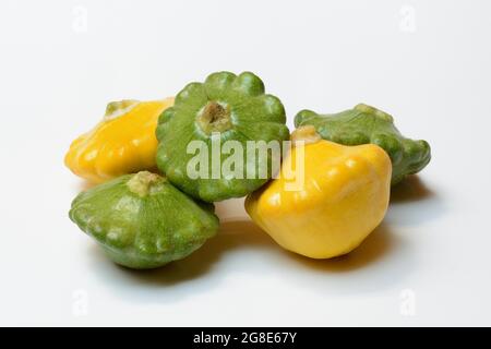 Patisson pumpkins, mini-patissons, Germany Stock Photo - Alamy